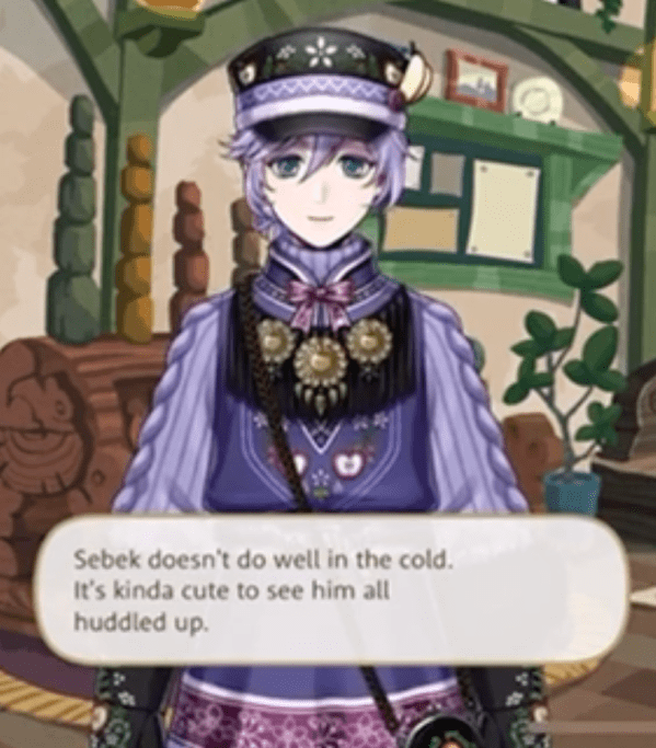 Sebek, Magic, Cold and Egypt – Twisted Wonderland Reference Note