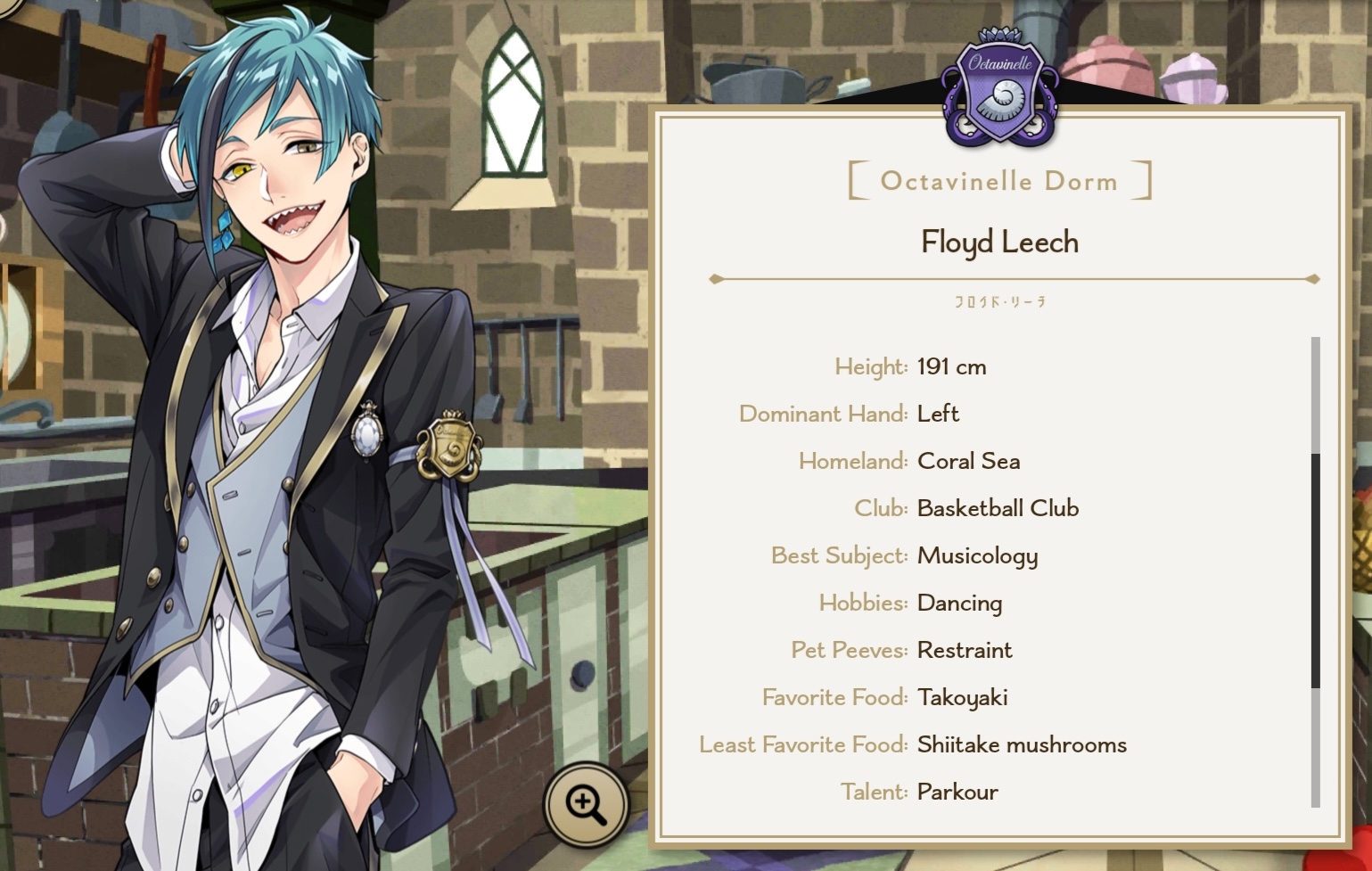 Floyd Leech – Twisted Wonderland Reference Note